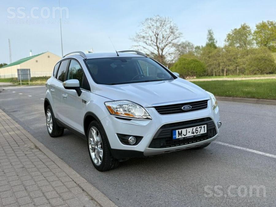 Balts Ford Kuga 2009 Valmiera, ar dzinēja tilpumu 2.00 L un nobraukumu 278 tūkst. km par 4700 €, foto 3 vietnē AUTOMOTO.COM.LV