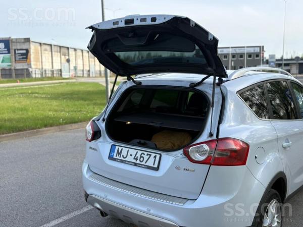 Balts Ford Kuga 2009 Valmiera, ar dzinēja tilpumu 2.00 L un nobraukumu 278 tūkst. km par 4700 €, foto 5 vietnē AUTOMOTO.COM.LV