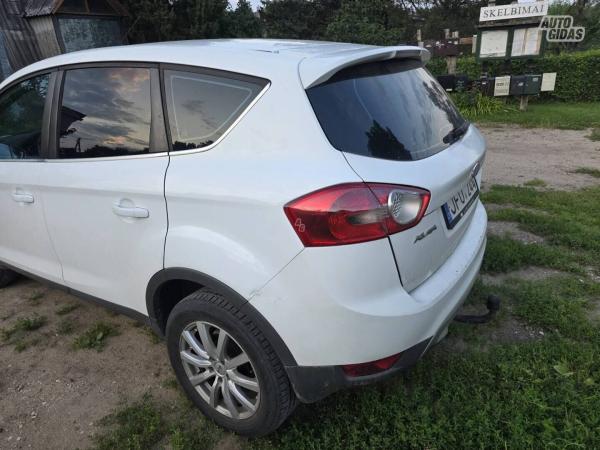 White Ford Kuga 2009 in Kaunas, with an engine capacity of 2.00 L and mileage of 410 thousand km for 3200 €, photo 5 on AUTOMOTO.COM.LV