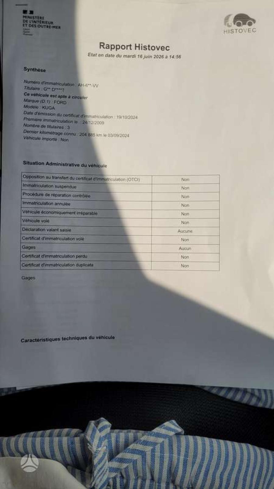 Белый Форд Куга 2009 в Тельшяй, объемом двигателя 2.00 л и пробегом 215 тыс. км за 5150 €, фото 33 на AUTOMOTO.COM.LV