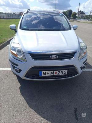 Balts Ford Kuga 2009 Kazlų Rūda, ar dzinēja tilpumu 2.00 L un nobraukumu 277 tūkst. km par 5250 €, foto  vietnē AUTOMOTO.COM.LV