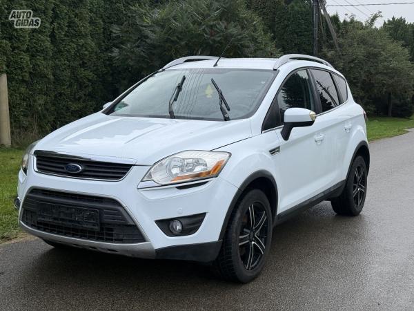 White Ford Kuga 2009 in Alytus, with an engine capacity of 2.00 L and mileage of 228 thousand km for 3680 €, photo 3 on AUTOMOTO.COM.LV