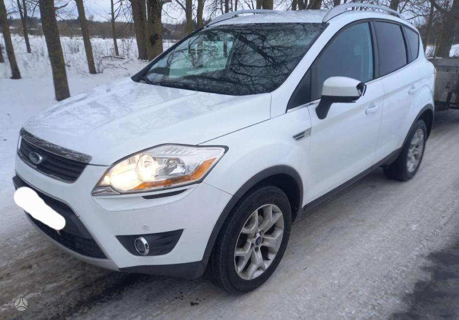 Balts Ford Kuga 2010 Panevēža, ar dzinēja tilpumu 2.00 L un nobraukumu 175 tūkst. km par 3550 €, foto 1 vietnē AUTOMOTO.COM.LV