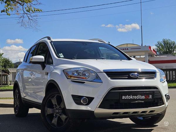 White Ford Kuga 2010 in Siauliai, with an engine capacity of 2.00 L and mileage of 254 thousand km for 5950 €, photo 3 on AUTOMOTO.COM.LV