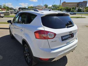 White Ford Kuga 2010 in Siauliai, with an engine capacity of 2.00 L and mileage of 254 thousand km for 5950 €, photo 8 on AUTOMOTO.COM.LV