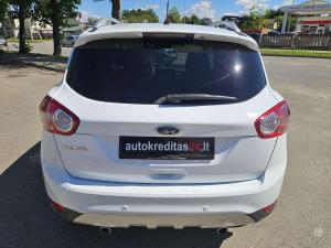 White Ford Kuga 2010 in Siauliai, with an engine capacity of 2.00 L and mileage of 254 thousand km for 5950 €, photo 11 on AUTOMOTO.COM.LV