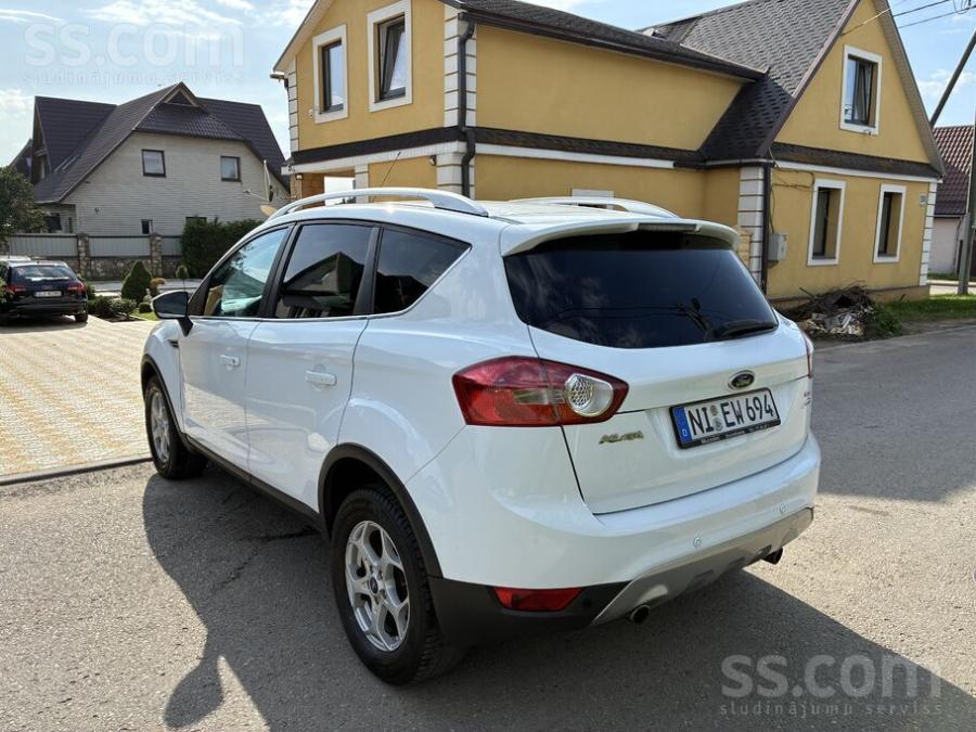 Balts Ford Kuga 2010 Daugavpils, ar dzinēja tilpumu 2.00 L un nobraukumu 0 tūkst. km par 5650 €, foto 4 vietnē AUTOMOTO.COM.LV