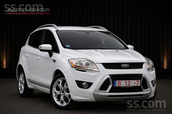 Balts Ford Kuga 2011 Tukums, ar dzinēja tilpumu 2.00 L un nobraukumu 277 tūkst. km par 6900 €, foto 1 vietnē AUTOMOTO.COM.LV