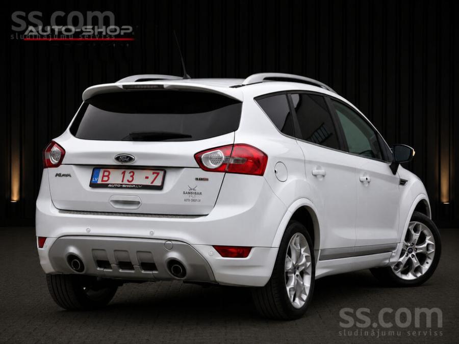 Balts Ford Kuga 2011 Tukums, ar dzinēja tilpumu 2.00 L un nobraukumu 277 tūkst. km par 6900 €, foto 4 vietnē AUTOMOTO.COM.LV