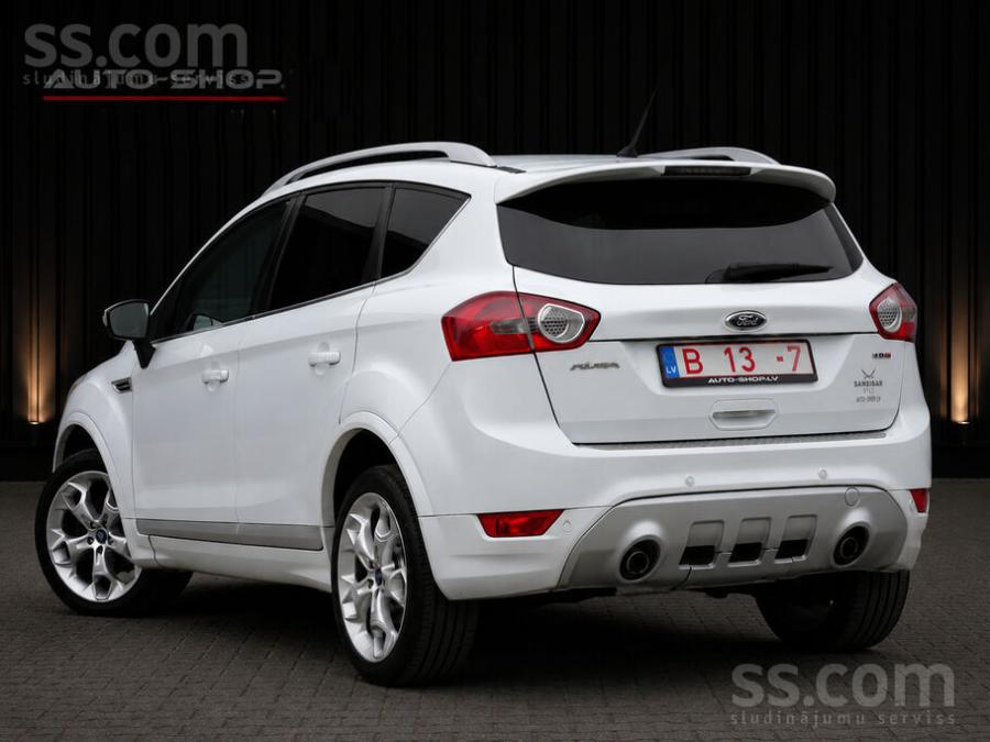 Balts Ford Kuga 2011 Tukums, ar dzinēja tilpumu 2.00 L un nobraukumu 277 tūkst. km par 6900 €, foto 6 vietnē AUTOMOTO.COM.LV