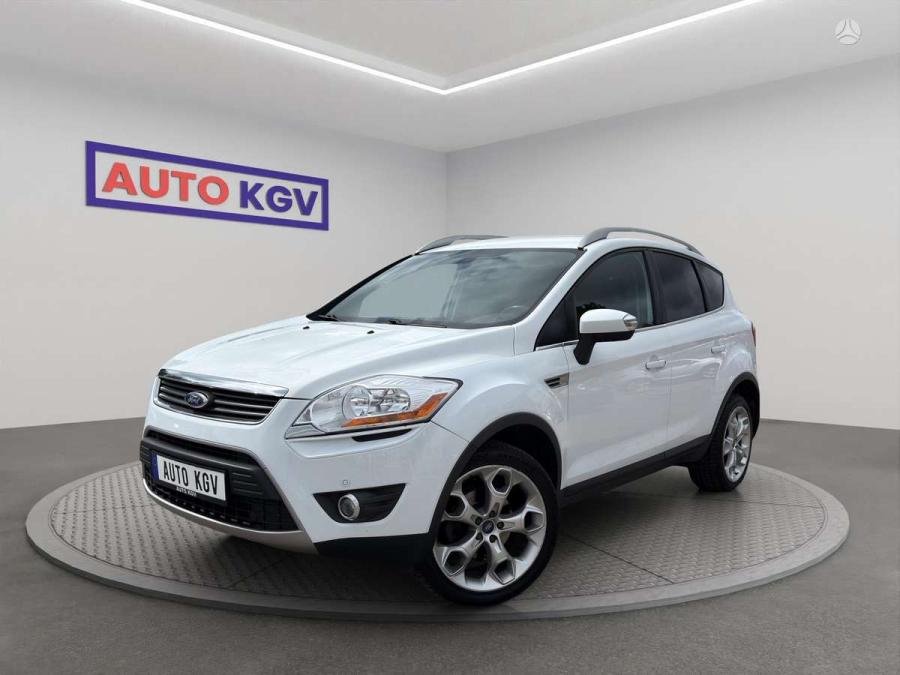 White Ford Kuga 2011 in Klaipeda, with an engine capacity of 2.00 L and mileage of 254 thousand km for 5599 €, photo 1 on AUTOMOTO.COM.LV