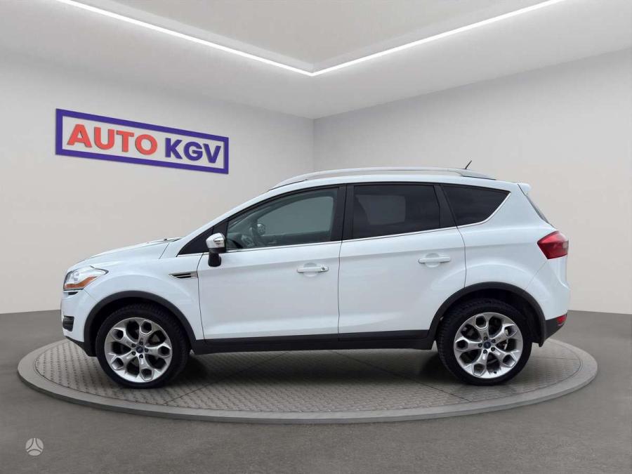White Ford Kuga 2011 in Klaipeda, with an engine capacity of 2.00 L and mileage of 254 thousand km for 5599 €, photo 3 on AUTOMOTO.COM.LV