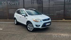 White Ford Kuga 2011 in Riga, with an engine capacity of 2.00 L and mileage of 262 thousand km for 6400 €, photo 18 on AUTOMOTO.COM.LV
