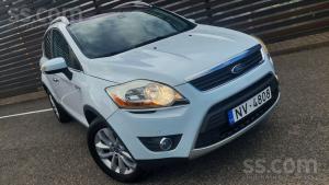 White Ford Kuga 2011 in Riga, with an engine capacity of 2.00 L and mileage of 262 thousand km for 6400 €, photo 30 on AUTOMOTO.COM.LV