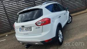 White Ford Kuga 2011 in Riga, with an engine capacity of 2.00 L and mileage of 262 thousand km for 6400 €, photo 31 on AUTOMOTO.COM.LV