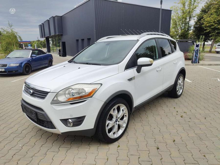Balts Ford Kuga 2011 Kauņa, ar dzinēja tilpumu 2.00 L un nobraukumu 118 tūkst. km par 5900 €, foto 4 vietnē AUTOMOTO.COM.LV