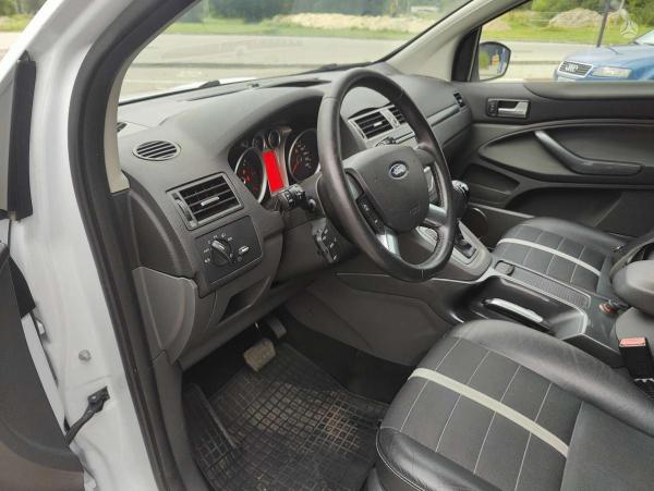 White Ford Kuga 2011 in Kaunas, with an engine capacity of 2.00 L and mileage of 118 thousand km for 5900 €, photo 8 on AUTOMOTO.COM.LV