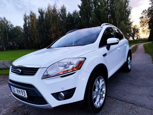 Ford Kuga 2011 Mažeikiai vietnē Balts Ford Kuga 2011 Mažeikiai, ar dzinēja tilpumu 2.00 L un nobraukumu 246 tūkst. km par 5600 €, foto 1 vietnē AUTOMOTO.COM.LV