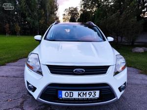 White Ford Kuga 2011 in Mazeikiai, with an engine capacity of 2.00 L and mileage of 246 thousand km for 5600 €, photo 4 on AUTOMOTO.COM.LV