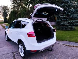 White Ford Kuga 2011 in Mazeikiai, with an engine capacity of 2.00 L and mileage of 246 thousand km for 5600 €, photo 19 on AUTOMOTO.COM.LV