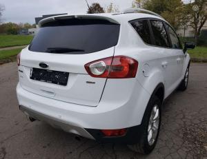 White Ford Kuga 2011 in Siauliai, with an engine capacity of 2.00 L and mileage of 205 thousand km for 4700 €, photo 5 on AUTOMOTO.COM.LV