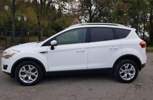 White Ford Kuga 2011 in Siauliai, with an engine capacity of 2.00 L and mileage of 205 thousand km for 4700 €, photo 8 on AUTOMOTO.COM.LV