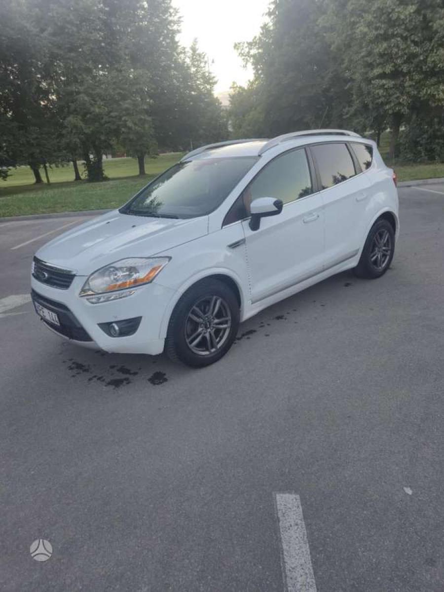 White Ford Kuga 2012 in Joniskis, with an engine capacity of 2.00 L and mileage of 229 thousand km for 7200 €, photo 13 on AUTOMOTO.COM.LV