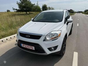 White Ford Kuga 2012 in Vilnius, with an engine capacity of 2.00 L and mileage of 289 thousand km for 4200 €, photo 3 on AUTOMOTO.COM.LV