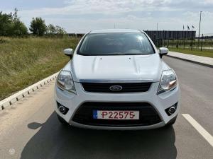 White Ford Kuga 2012 in Vilnius, with an engine capacity of 2.00 L and mileage of 289 thousand km for 4200 €, photo 4 on AUTOMOTO.COM.LV