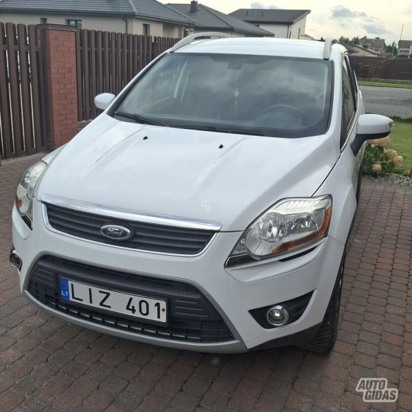 White Ford Kuga 2012 in Siauliai, with an engine capacity of 2.00 L and mileage of 291 thousand km for 4800 €, photo 6 on AUTOMOTO.COM.LV