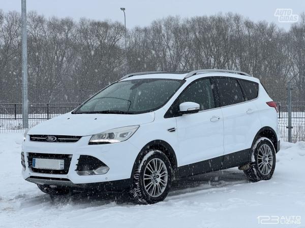 Balts Ford Kuga 2013 Tauragė, ar dzinēja tilpumu 2.00 L un nobraukumu 216 tūkst. km par 7500 €, foto 1 vietnē AUTOMOTO.COM.LV