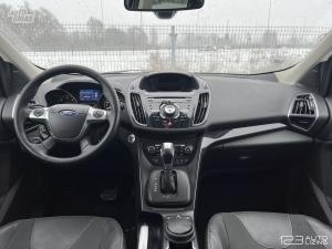 White Ford Kuga 2013 in Taurage, with an engine capacity of 2.00 L and mileage of 216 thousand km for 7500 €, photo 14 on AUTOMOTO.COM.LV