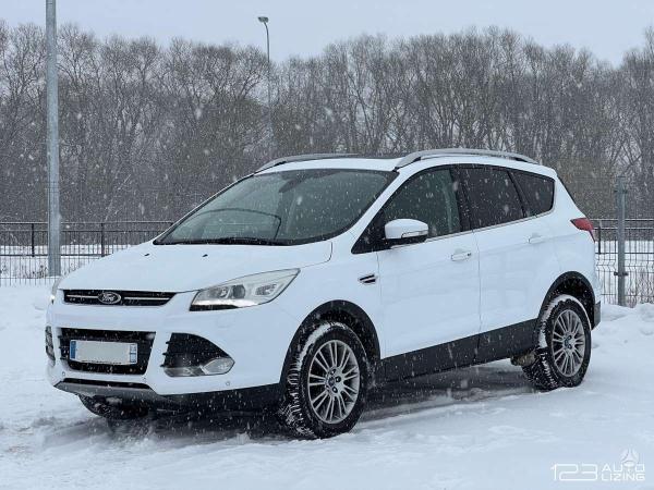 Balts Ford Kuga 2013 Tauragė, ar dzinēja tilpumu 2.00 L un nobraukumu 216 tūkst. km par 7500 €, foto 1 vietnē AUTOMOTO.COM.LV