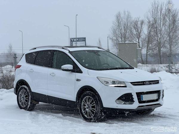 Balts Ford Kuga 2013 Tauragė, ar dzinēja tilpumu 2.00 L un nobraukumu 216 tūkst. km par 7500 €, foto 4 vietnē AUTOMOTO.COM.LV