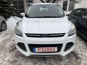 White Ford Kuga 2013 in Kaunas, with an engine capacity of 2.00 L and mileage of 174 thousand km for 7750 €, photo 2 on AUTOMOTO.COM.LV