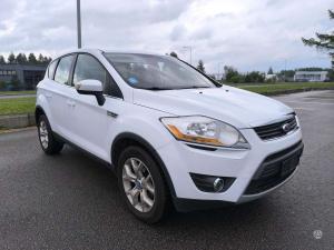 Balts Ford Kuga 2013 Panevēža, ar dzinēja tilpumu 2.00 L un nobraukumu 234 tūkst. km par 5350 €, foto  vietnē AUTOMOTO.COM.LV