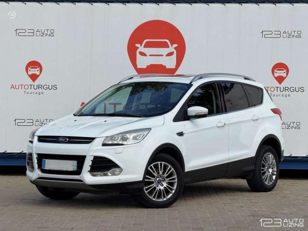White Ford Kuga 2013 in Taurage, with an engine capacity of 2.00 L and mileage of 216 thousand km for 6300 €, photo 1 on AUTOMOTO.COM.LV