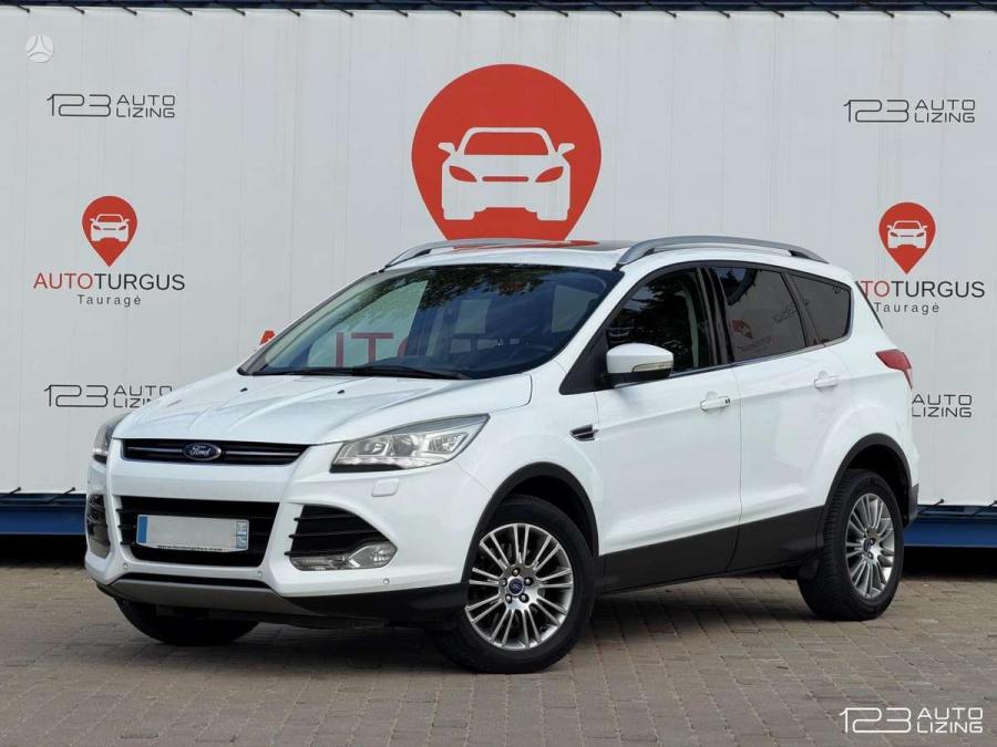 Balts Ford Kuga 2013 Tauragė, ar dzinēja tilpumu 2.00 L un nobraukumu 216 tūkst. km par 6300 €, foto 1 vietnē AUTOMOTO.COM.LV
