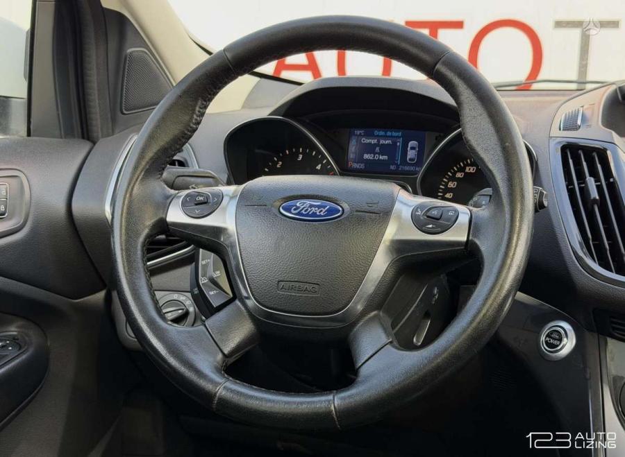 Balts Ford Kuga 2013 Tauragė, ar dzinēja tilpumu 2.00 L un nobraukumu 216 tūkst. km par 6300 €, foto 18 vietnē AUTOMOTO.COM.LV