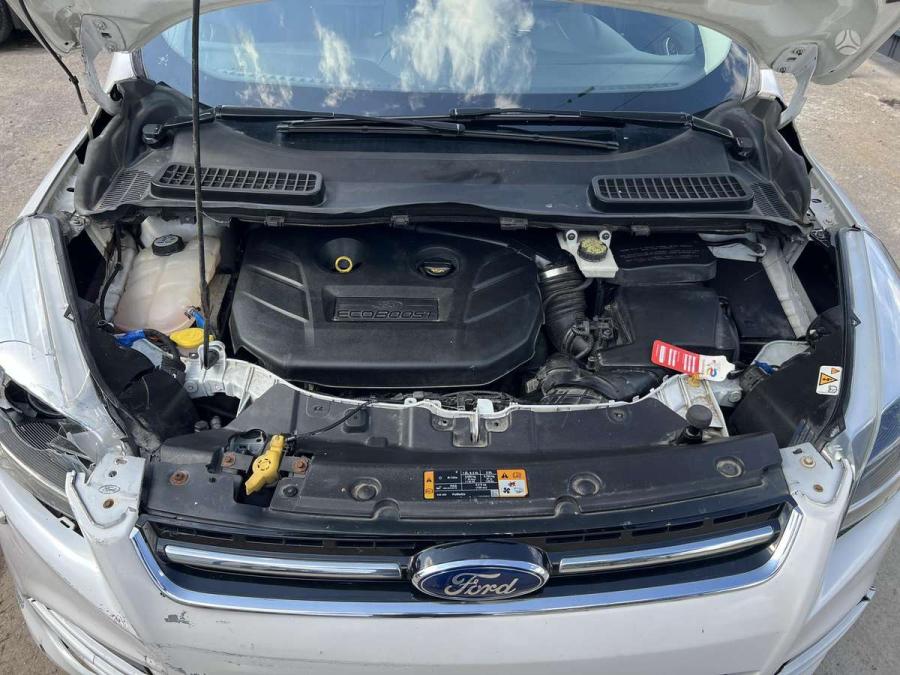 Balts Ford Kuga 2013 Kauņa, ar dzinēja tilpumu 1.99 L un nobraukumu 144 tūkst. km par 3900 €, foto 8 vietnē AUTOMOTO.COM.LV