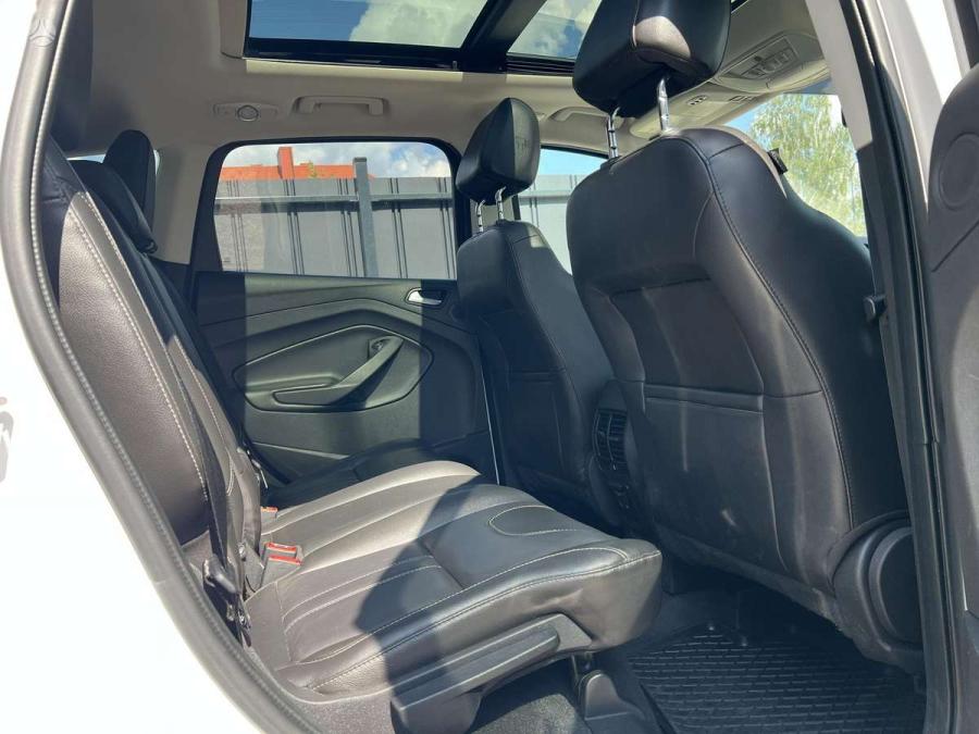 Balts Ford Kuga 2013 Kauņa, ar dzinēja tilpumu 1.99 L un nobraukumu 144 tūkst. km par 3900 €, foto 14 vietnē AUTOMOTO.COM.LV