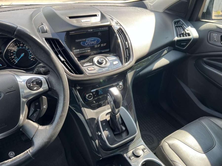 Balts Ford Kuga 2013 Kauņa, ar dzinēja tilpumu 1.99 L un nobraukumu 144 tūkst. km par 3900 €, foto 19 vietnē AUTOMOTO.COM.LV