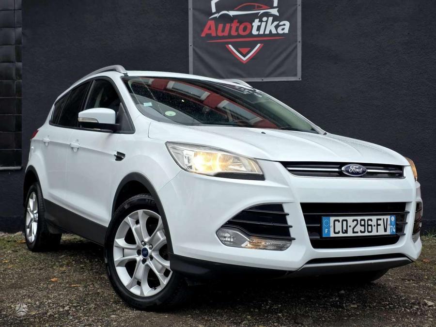 Balts Ford Kuga 2013 Šauļi, ar dzinēja tilpumu 2.00 L un nobraukumu 240 tūkst. km par 5999 €, foto 1 vietnē AUTOMOTO.COM.LV