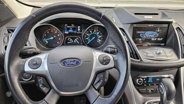 White Ford Kuga 2014 in Ukmerge, with an engine capacity of 1.60 L and mileage of 170 thousand km for 6500 €, photo 11 on AUTOMOTO.COM.LV