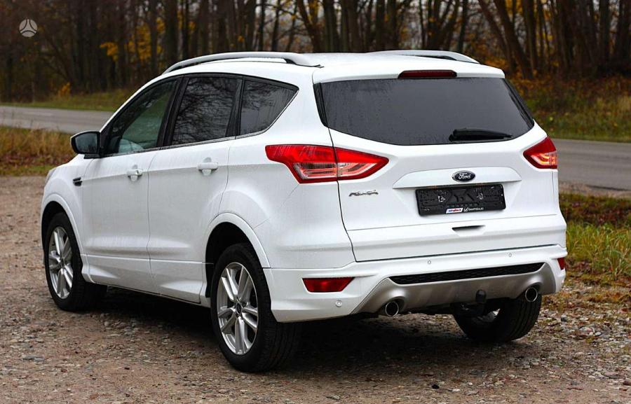 Balts Ford Kuga 2014 Kretinga, ar dzinēja tilpumu 2.00 L un nobraukumu 154 tūkst. km par 8999 €, foto 7 vietnē AUTOMOTO.COM.LV