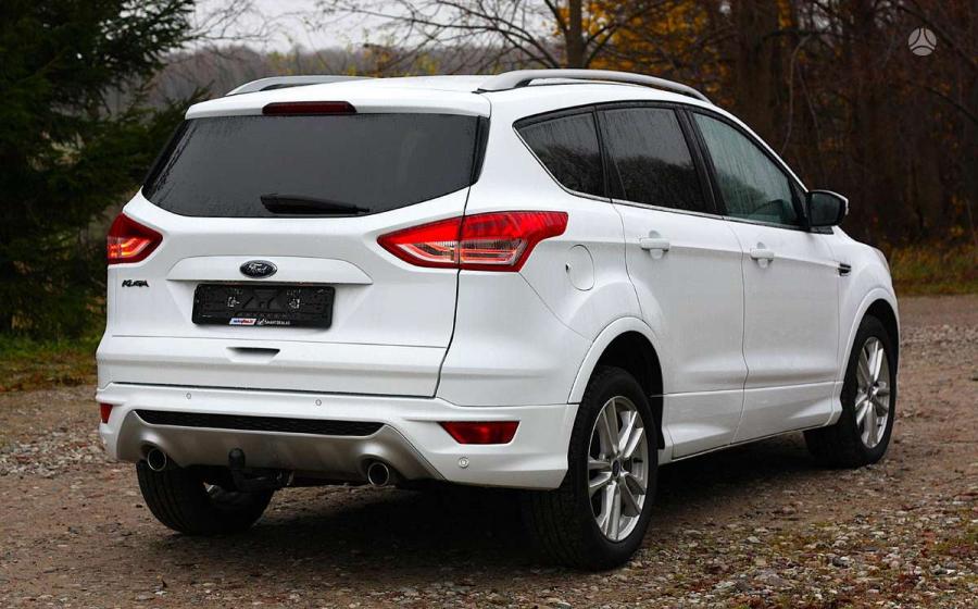 Balts Ford Kuga 2014 Kretinga, ar dzinēja tilpumu 2.00 L un nobraukumu 154 tūkst. km par 8999 €, foto 12 vietnē AUTOMOTO.COM.LV
