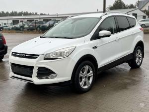Balts Ford Kuga 2014 Utena, ar dzinēja tilpumu 2.00 L un nobraukumu 240 tūkst. km par 6900 €, foto  vietnē AUTOMOTO.COM.LV