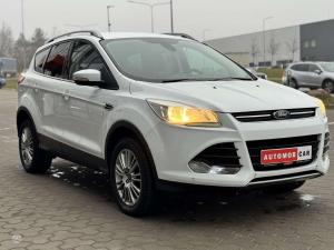 Balts Ford Kuga 2014 Viļņa, ar dzinēja tilpumu 2.00 L un nobraukumu 238 tūkst. km par 6850 €, foto  vietnē AUTOMOTO.COM.LV