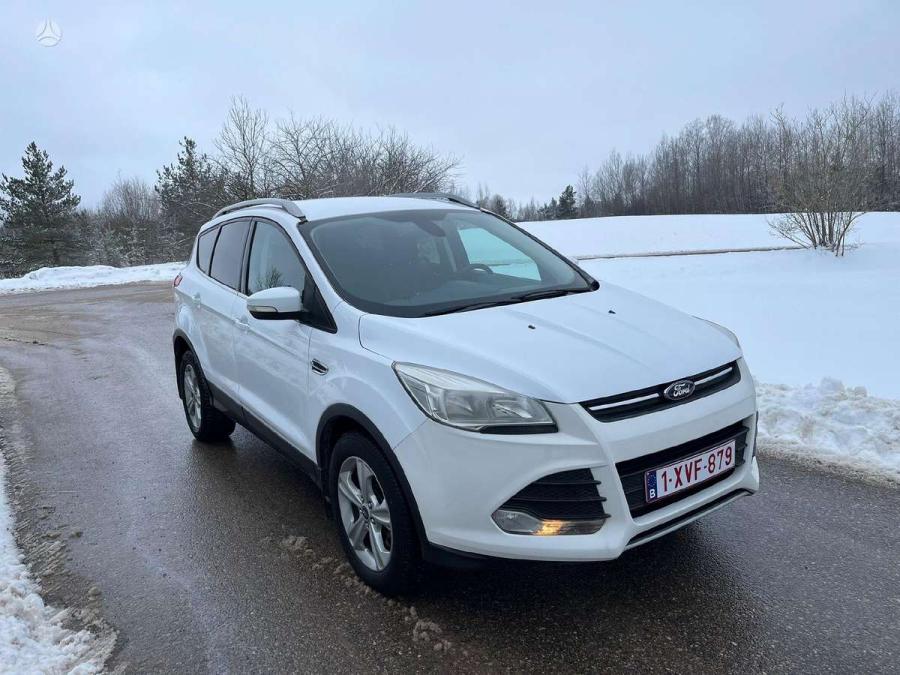 Balts Ford Kuga 2014 Utena, ar dzinēja tilpumu 2.00 L un nobraukumu 240 tūkst. km par 6750 €, foto 2 vietnē AUTOMOTO.COM.LV