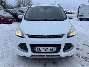 White Ford Kuga 2014 in Taurage, with an engine capacity of 2.00 L and mileage of 280 thousand km for 6999 €, photo 2 on AUTOMOTO.COM.LV